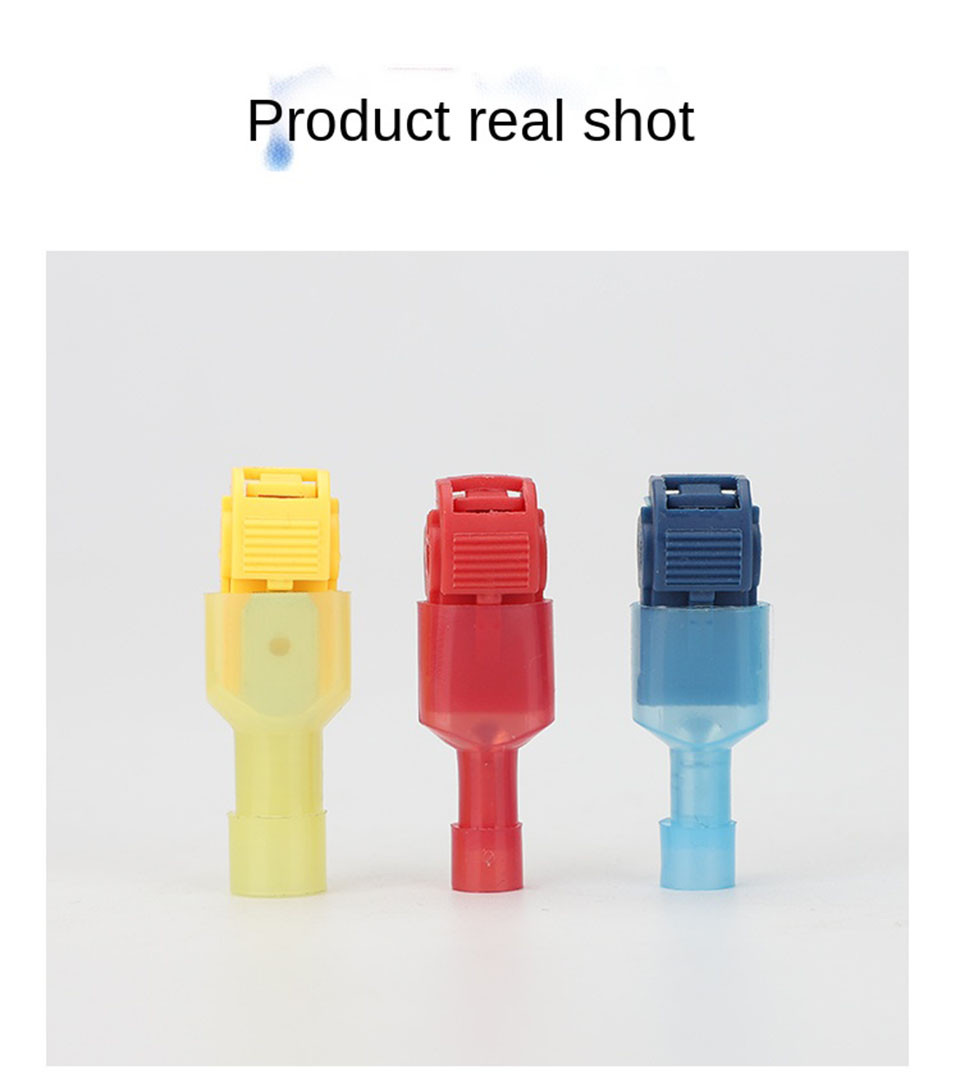 T-type non-broken wire terminal lamps and lanterns quick wire connector ...