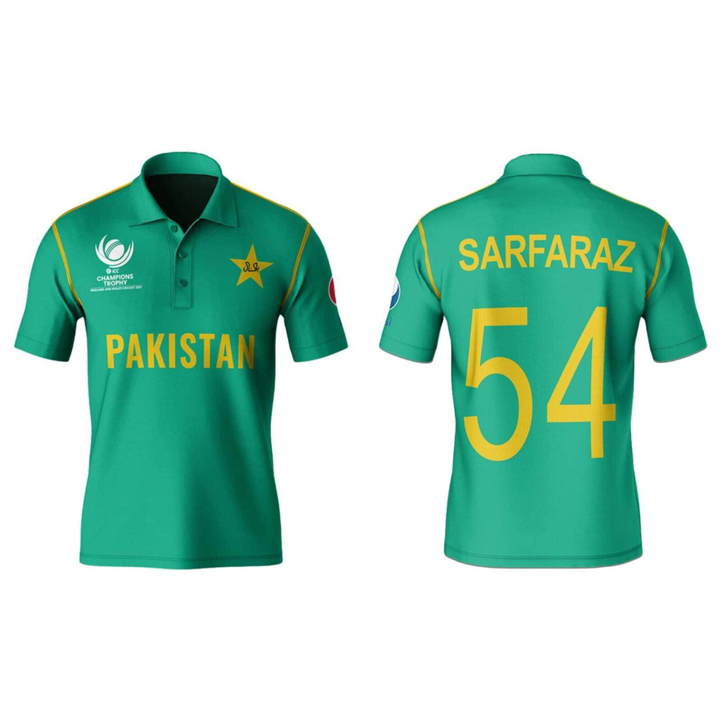 ICC Champions Trophy 2025 Pakistan Sublimation Design Cricket Theme ...
