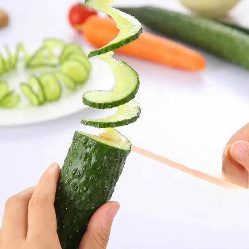 Rotating knife Creative design Lazy circular cutting Cyclone potato ...