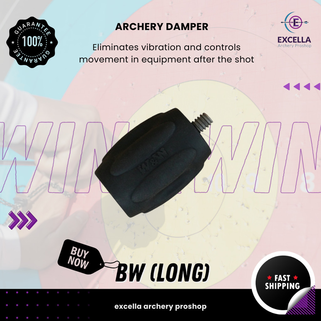 Win&Win Archery Damper BW Long / Excella Archery Proshop / Pemberat ...