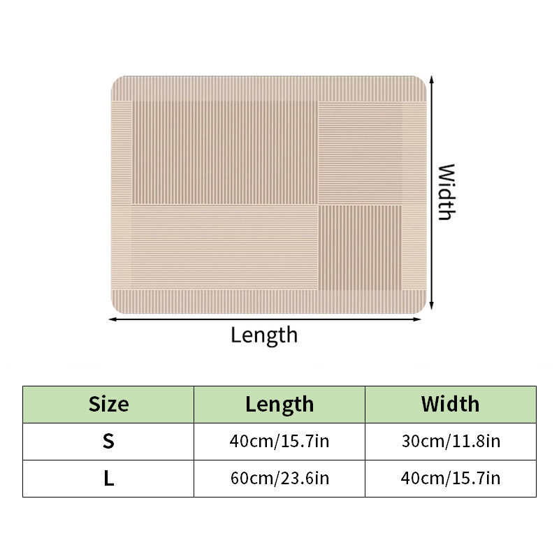 Minimalist Drainage Pad Modern Anti-slip Water Adsorption Drain Pads ...