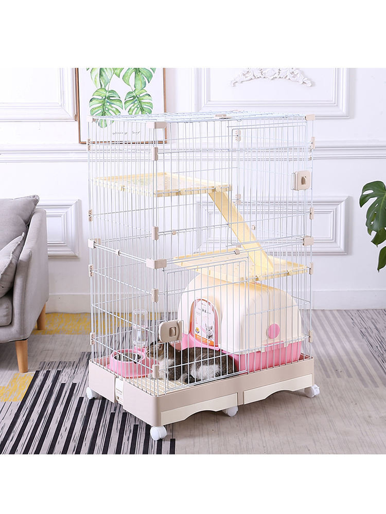 [Cute Rabbit And Stupid Rat] Extra Large Rabbit Cage For Guinea Pig ...