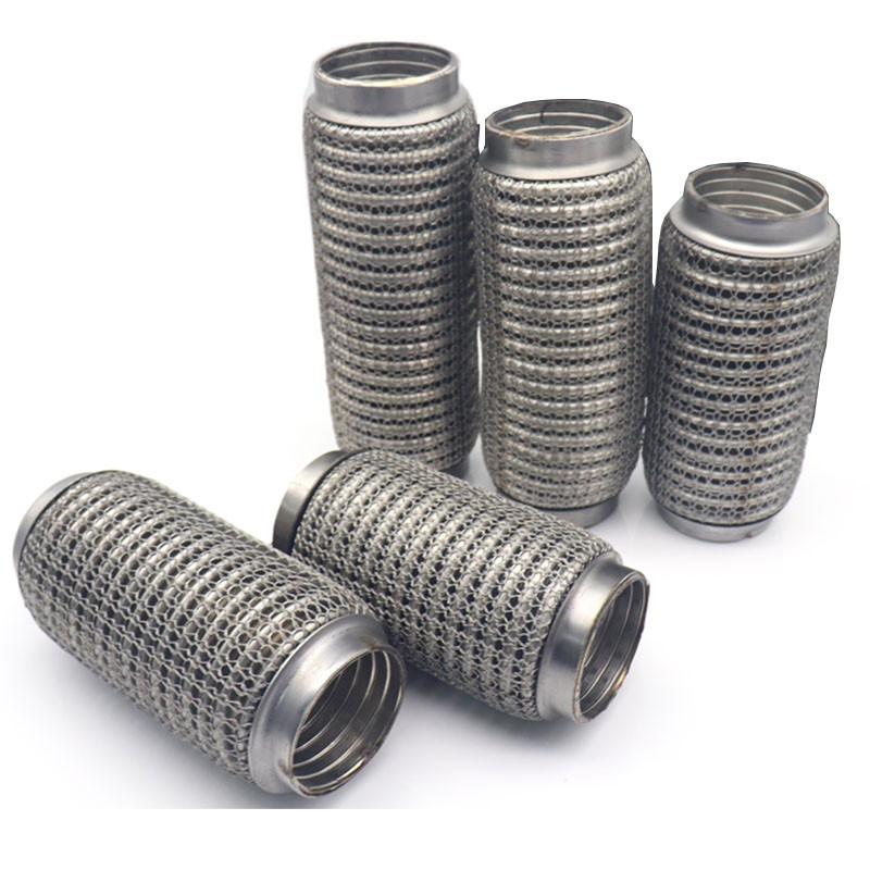 Car Exhaust Tube Inlet 51MM/60MM Stainless Steel Exhaust Flex Pipes ...