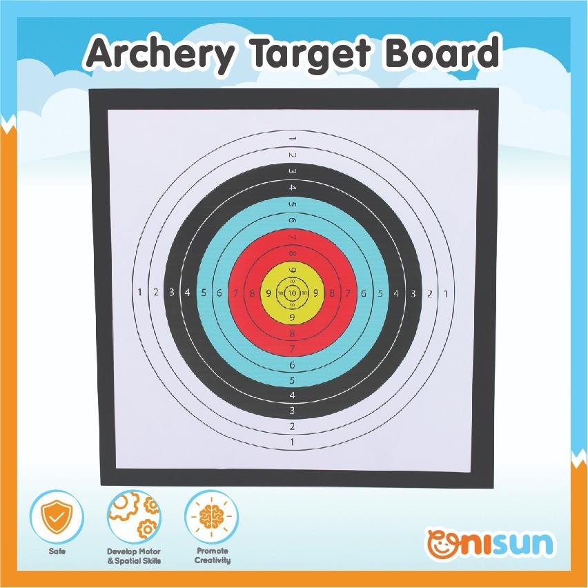 Long-lasting Archery Target Board (FREE Target Face) Memanah Sasaran ...