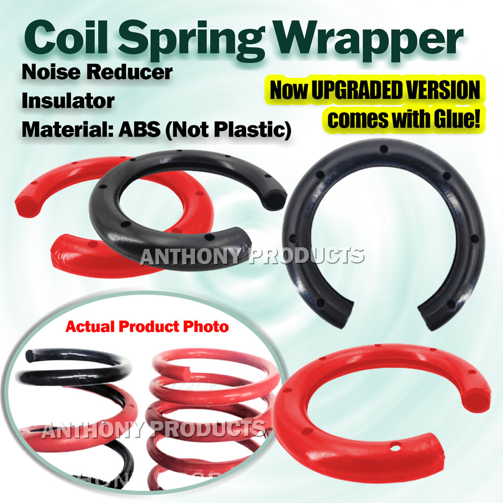UPGRADED Universal Coil Spring Wrapper, Insulator, Springs Noise ...
