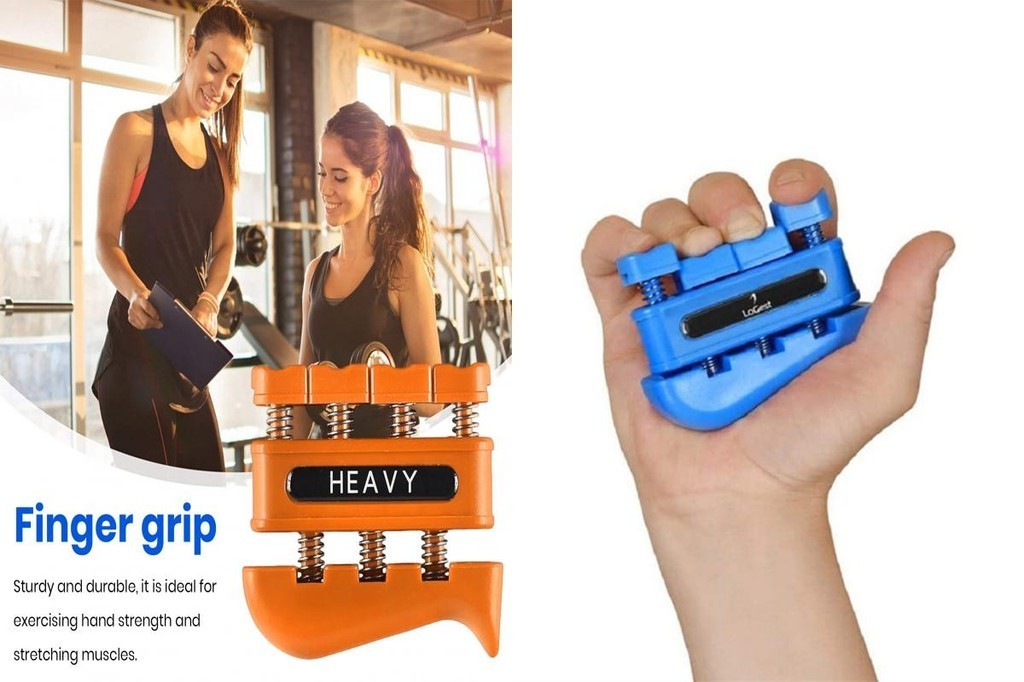 kT Grip Power Exerciser Hand Finger Exerciser Portable Finger Grip ...