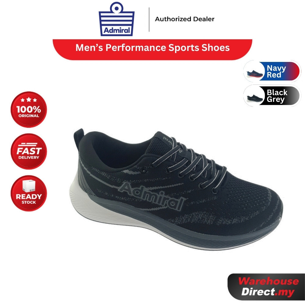 ADMIRAL Kasut Sukan Lelaki Aerobreeze Larian Gym Fitness AJR318 ...