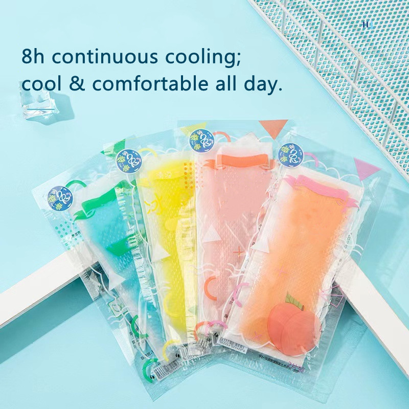 2PCS Fruit Cooling Gel Patch Fever Plaster Headache Phone Heat Relief ...