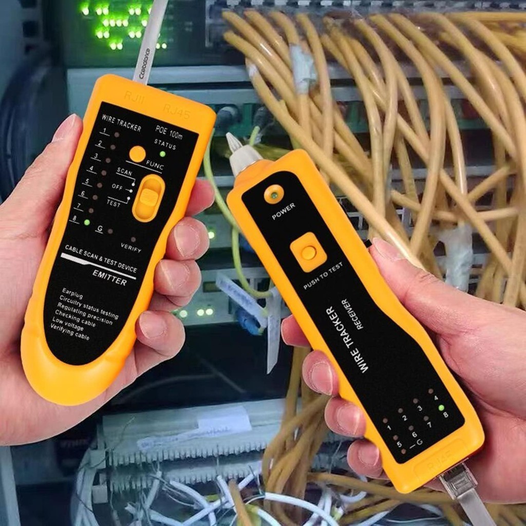 ZoeRax Network Tool kit, RJ45 Crimp Tool Pass Through Crimper, Wire ...