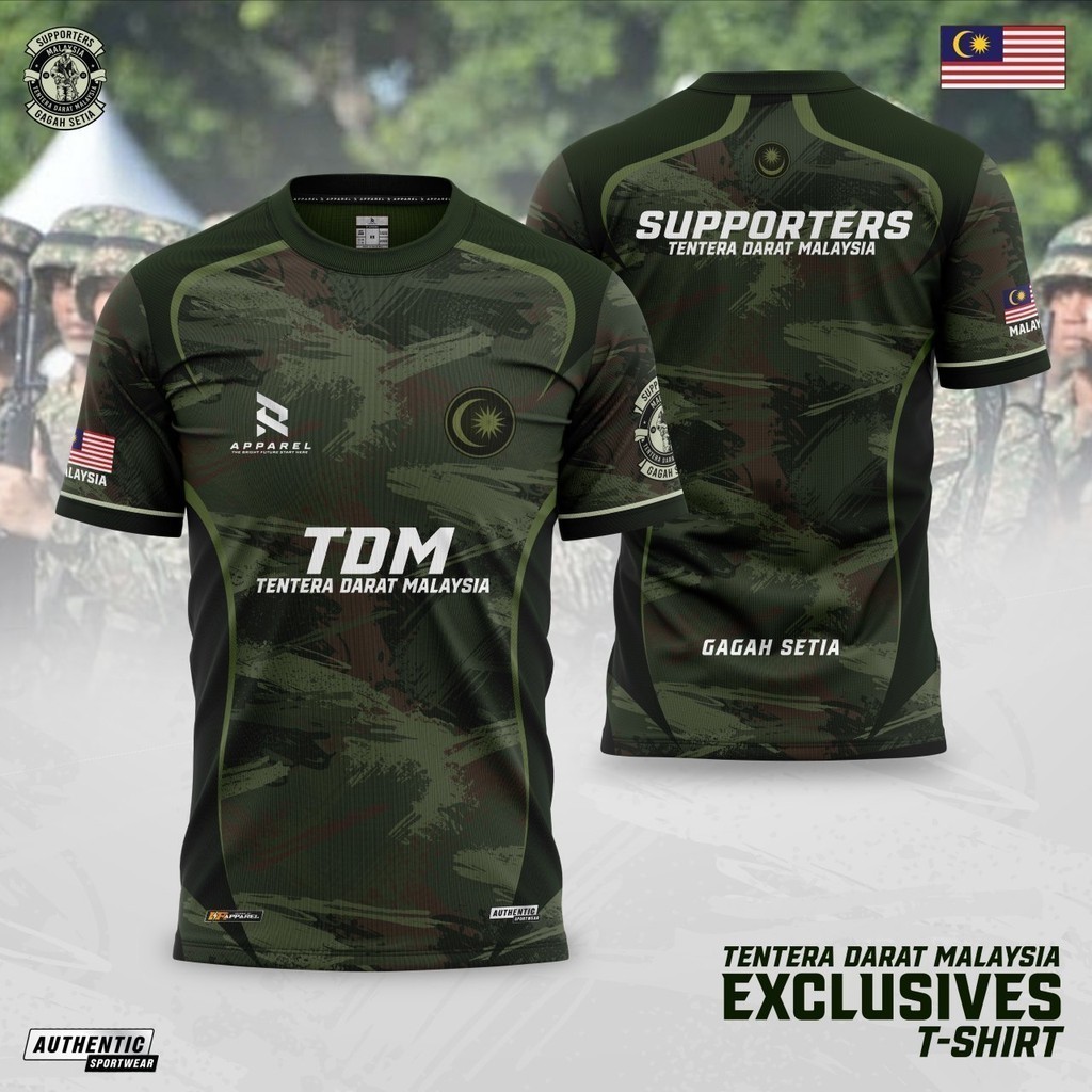 [Ready-Stock] 2024 new TDM (TENTERA DARAT MALAYSIA) SUPERTERS SERIES 3D ...