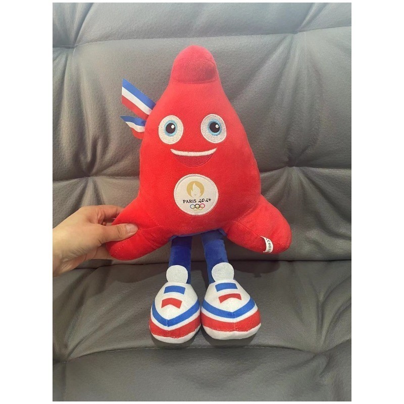 2024 Paris Olympic Games Mascot Phryges Plush Toy Pendant Souvenir ...