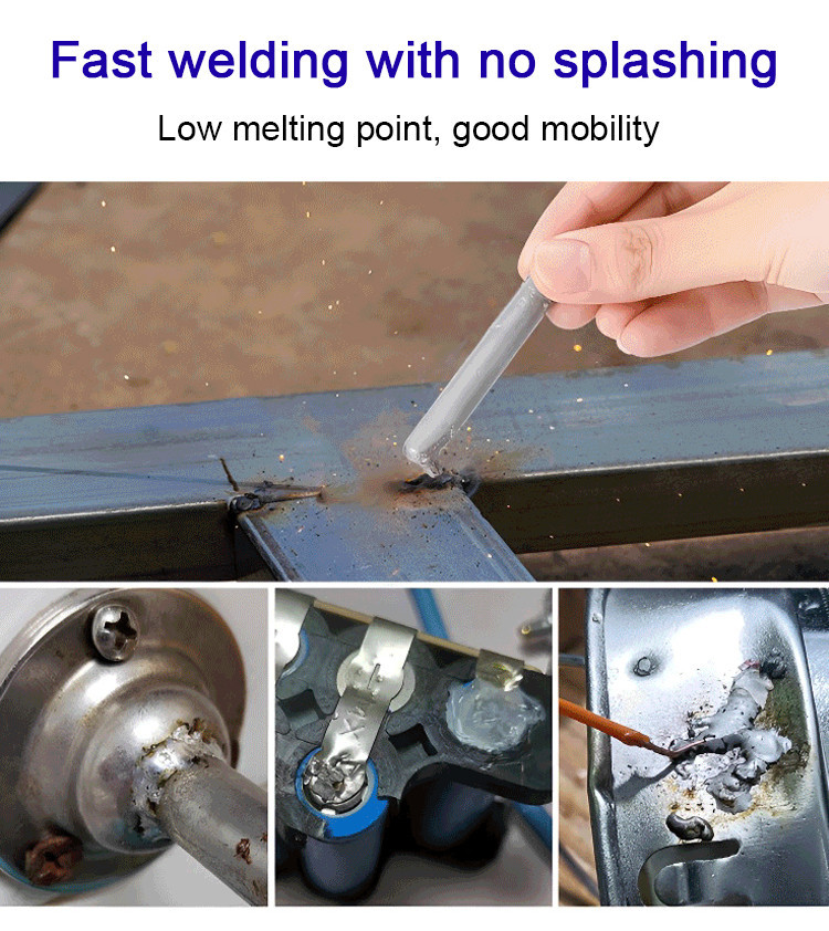 3PCS Low temperature metal welding rod , Batang kimpalan logam suhu ...