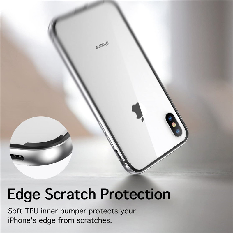 Aluminium Metal Bumper Frame Soft Inner Silicone Case for IPhone 16 15 ...