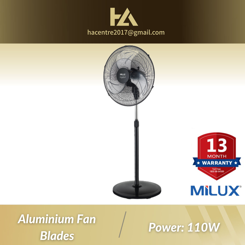 Milux 18" Industrial Stand Fan MISF1801 Kipas Berdiri | Shopee Malaysia
