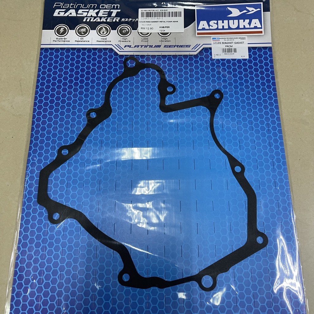 YAMAHA LC135 LC 135 4S 4 SPEED LC135 OLD MODEL MAGNET GASKET FRCM METAL ...