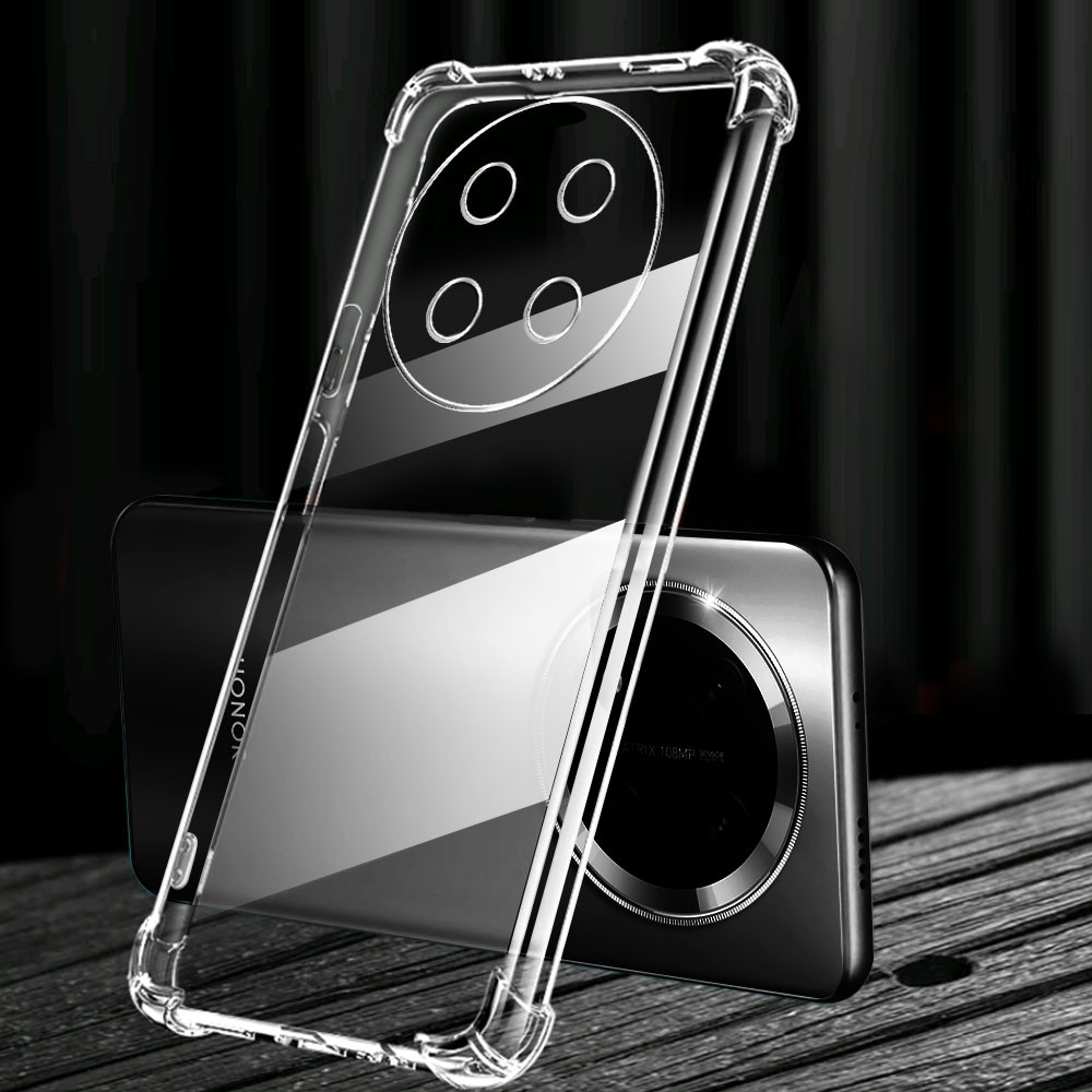 Shockproof Clear Phone Casing For Honor X9C 5G Case Transparent Soft ...