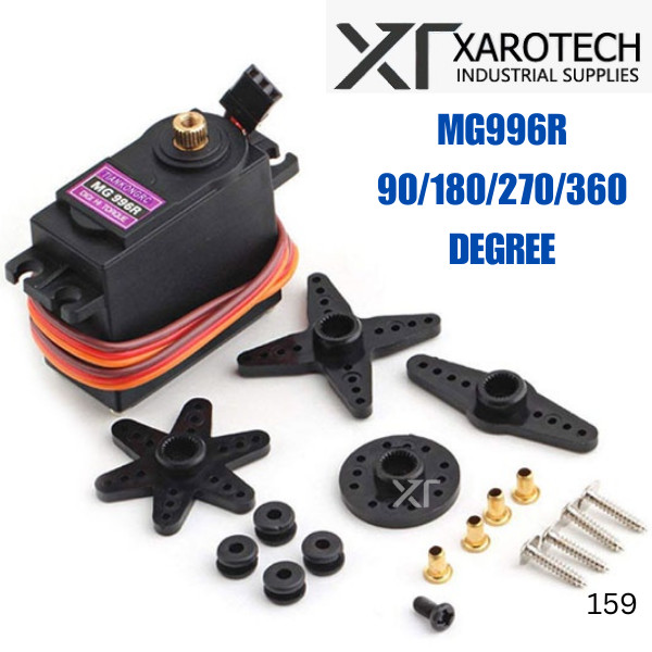 MG996R MG996 MG 996 90/180/270/360 Degree Towerpro Digital High Torque Metal Gear Servo Motor RC ...