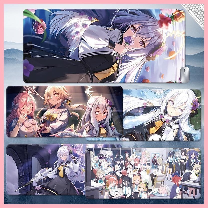 Mouse Pad Blue Archive Takanashi Hoshino Sunaokami Shiroko Sorasaki ...