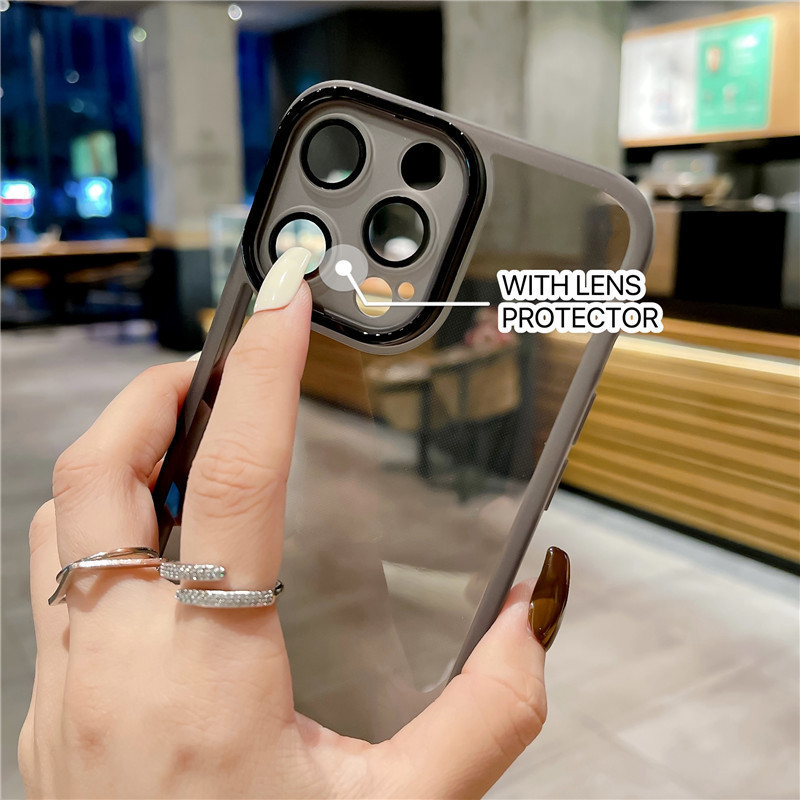 Case Redmi Note 9 9S 9 Pro New Pure Color Thin Transparent Casing ...