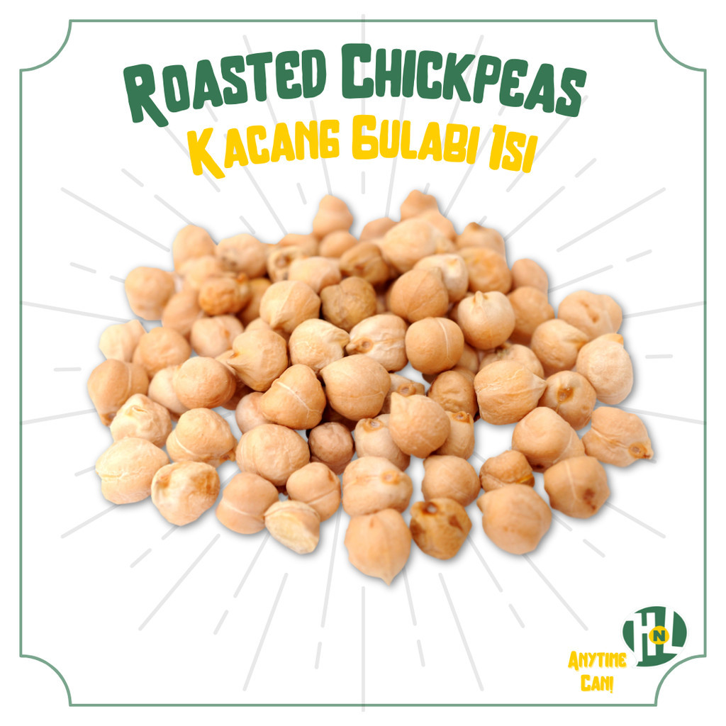 Kacang Gulabi Isi / Roasted Chickpeas (skinless) [600 gm] | Shopee Malaysia