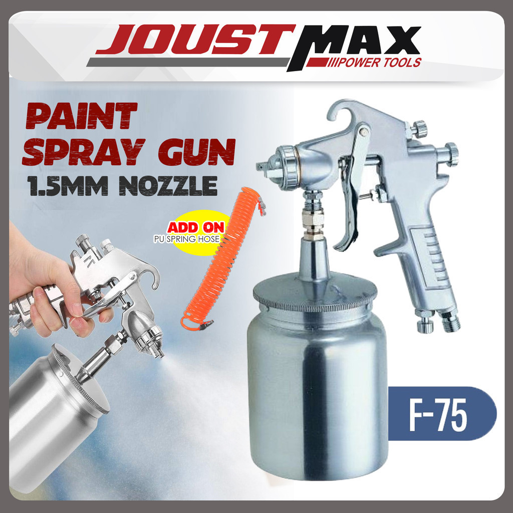 OPTIMUS F-75 SPRAY GUN 1.5MM Nozzle Penyembur Cat 喷漆 | Shopee Malaysia