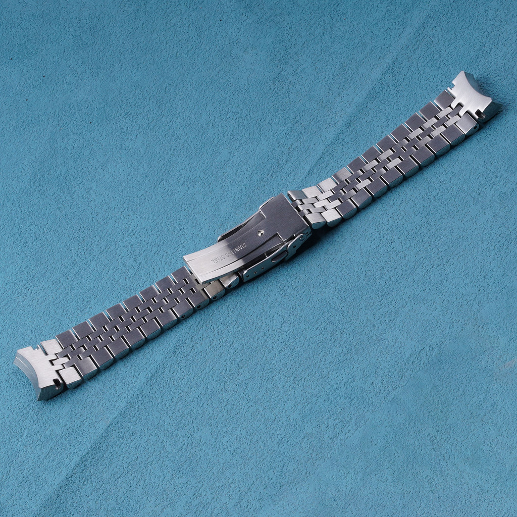 For 20mm Seiko ProspexSea SPB101 103 321 Silver Jubilee WatchBand Solid ...