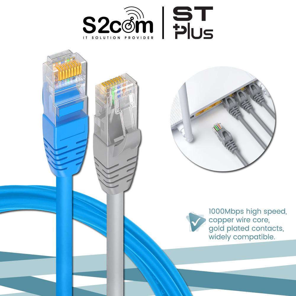 Cat6 UTP RJ45 LAN Gigabit Ethernet Network Cable | Shopee Malaysia