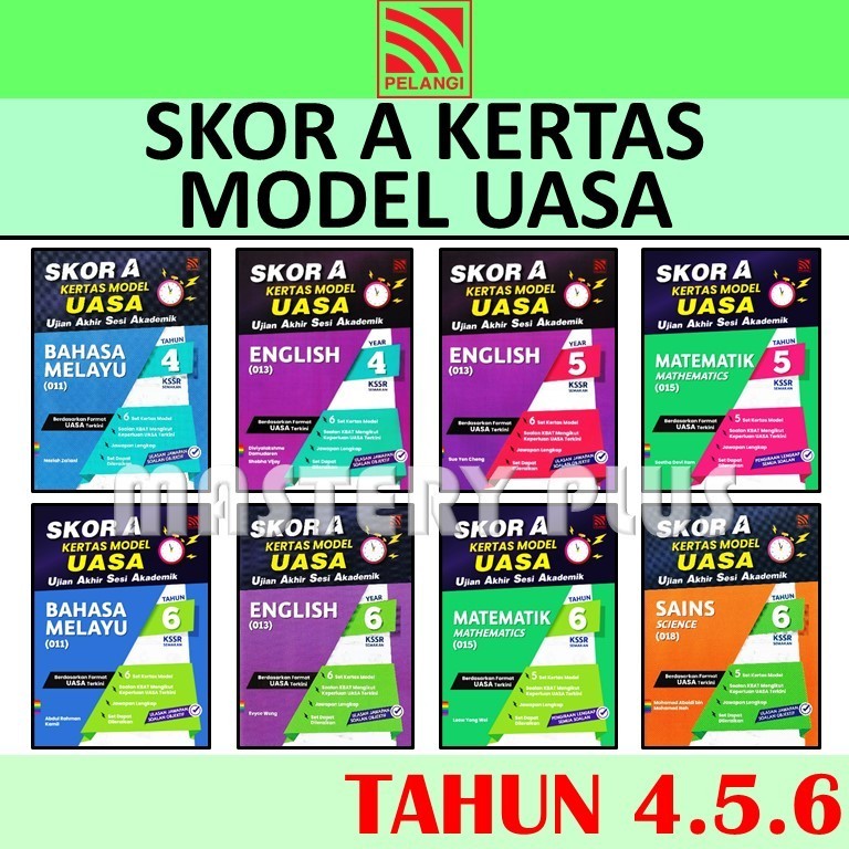 Skor A Uasa Kertas Model Tahun 4 5 6 Kssr 2024 Bahasa Melayu