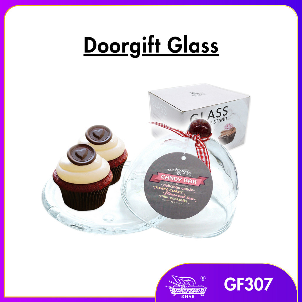 1PC PROMOSI DOORGIFT / BEKAS / WEDDING DOORGIFT / GIFT KACA / GOODIES ...