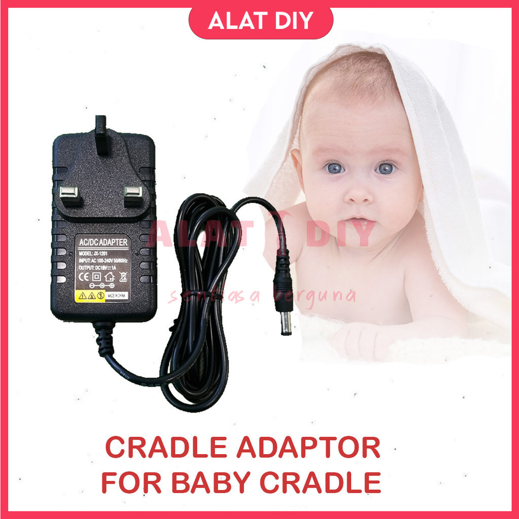 ALATDIY CRADLE ADAPTOR Plug Buai Poma Buaian Baby Cradle Adapter ...
