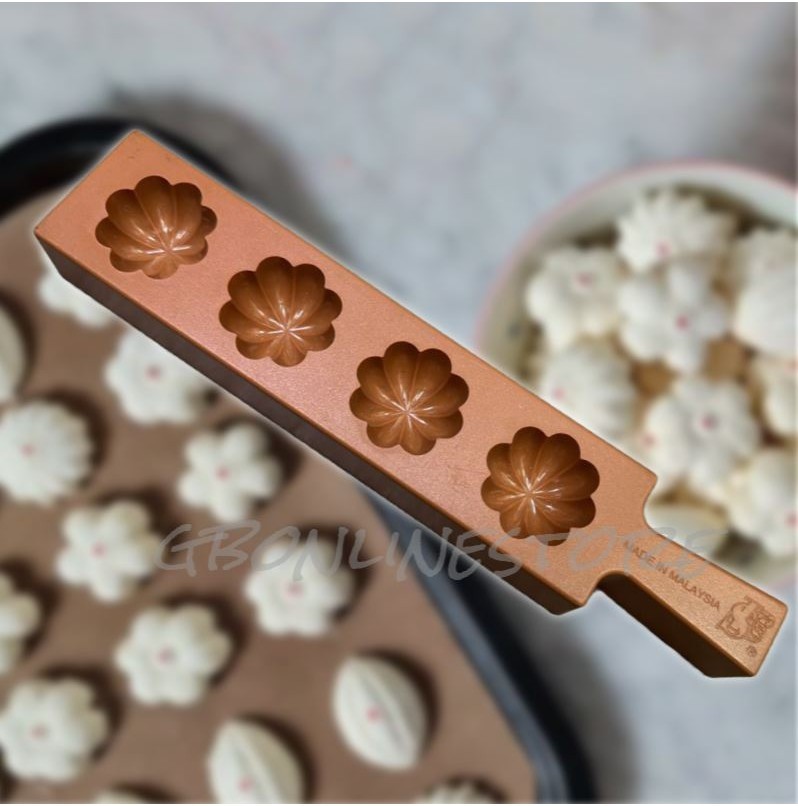 Acuan Kuih Bangkit / Kuih Putu Kacang Mould / Acuan Putu Kacang / Acuan ...