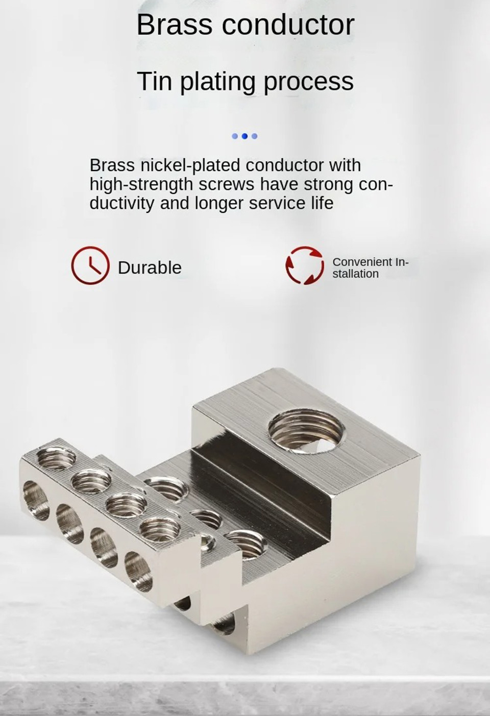 electrical wire connector One in multiple-out distribution box Din Rail Terminal Blocks junction ...