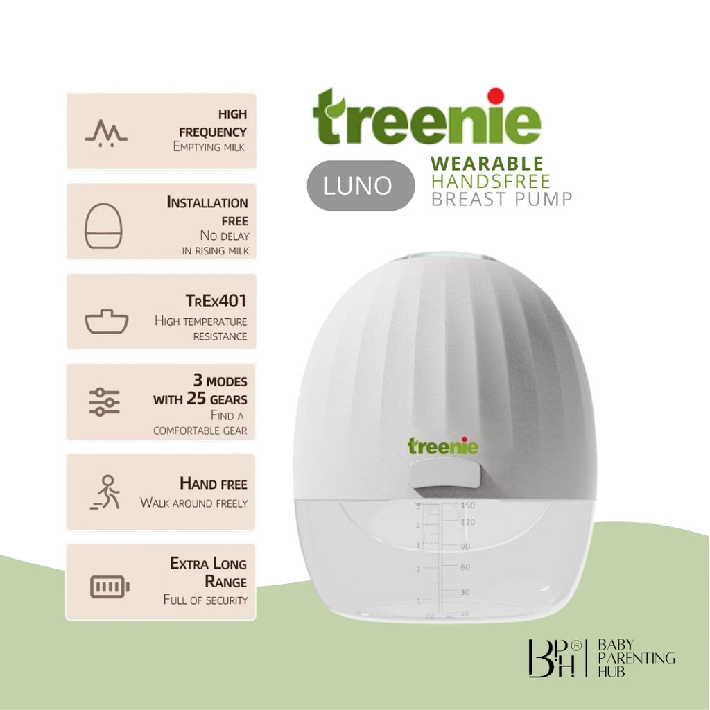 TREENIE Luno Wearable Handsfree Breast Pump | Shopee Malaysia