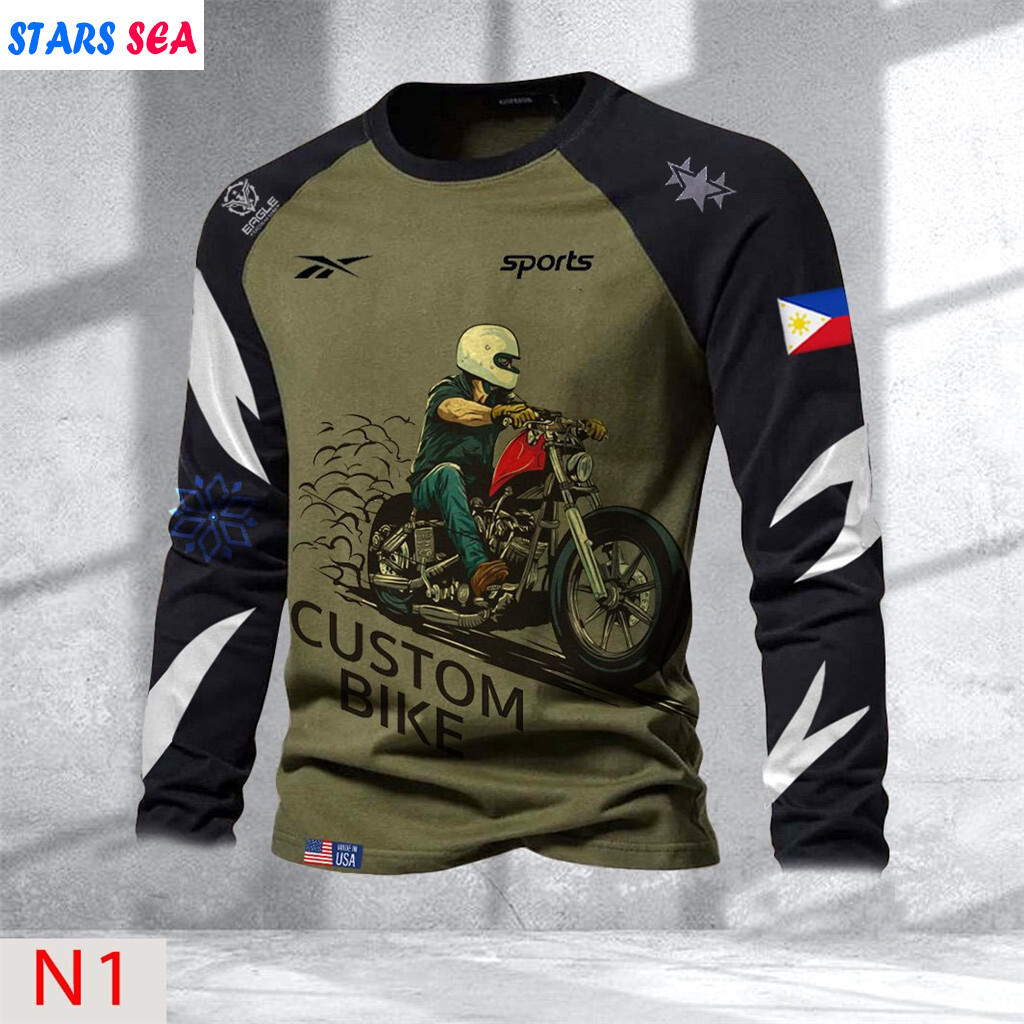 2025 Long All Fully Sublimated High Quality Motorcycle Riding Jersey ...