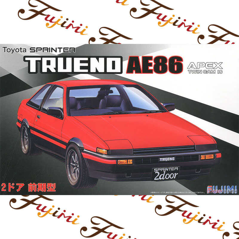 Fujimi 1/24 Toyota TOYATA AE86 Trueno 2-door GT sports car 04629 ...