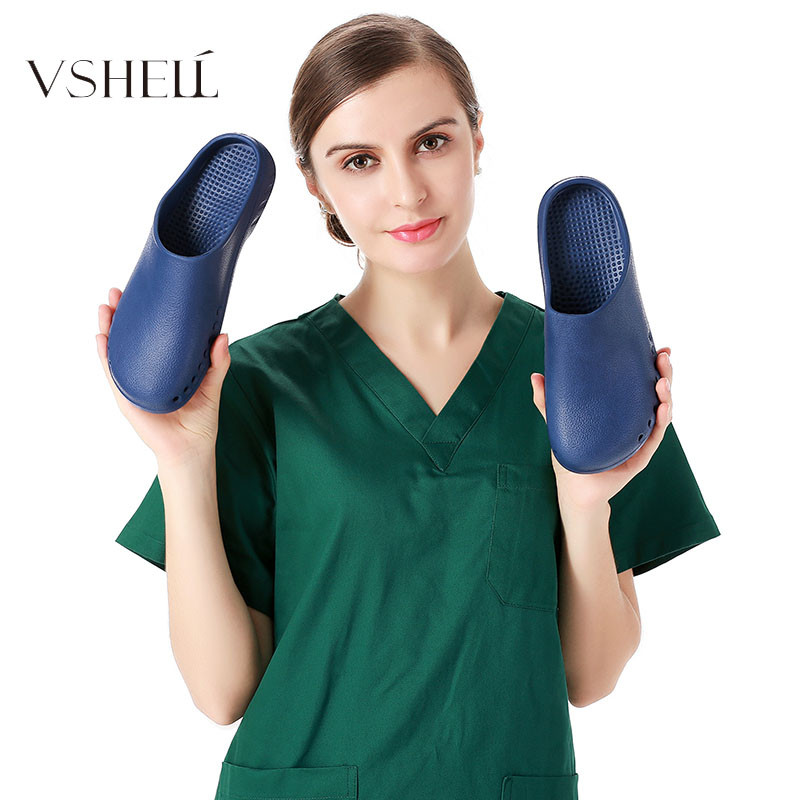 Soft Medical Doctor Nurse Surgical Shoes Anti-slip Protective Clogs ...