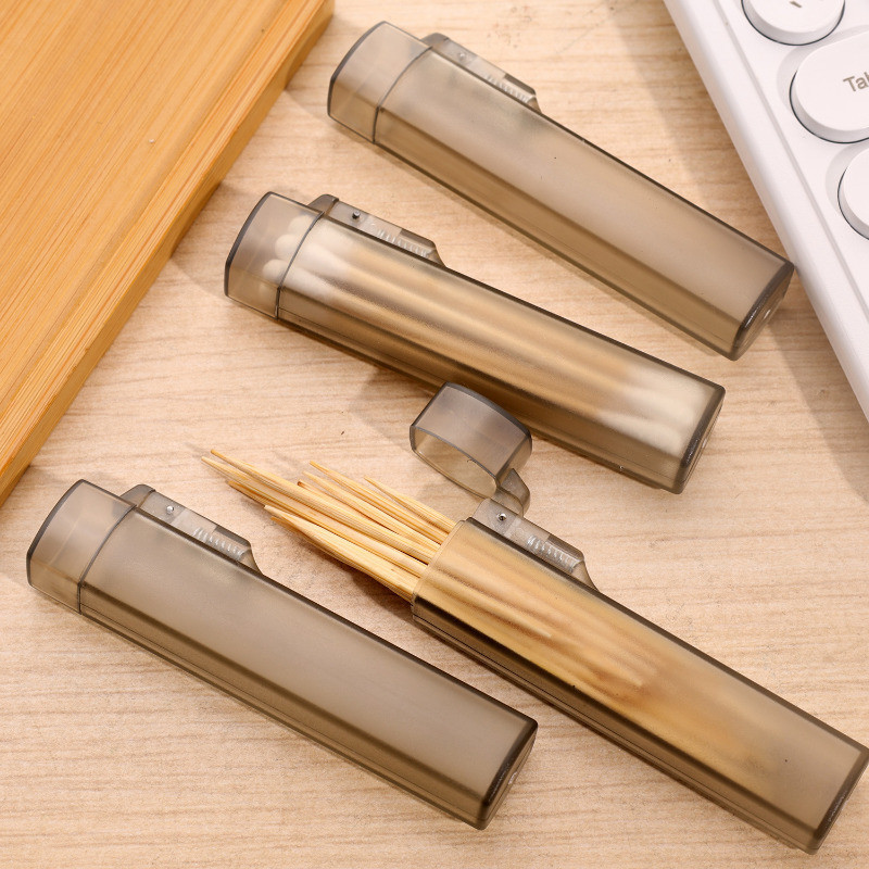 1/3/5pcs Toothpick Storage Holders - For Cotton Swab, Needle ...