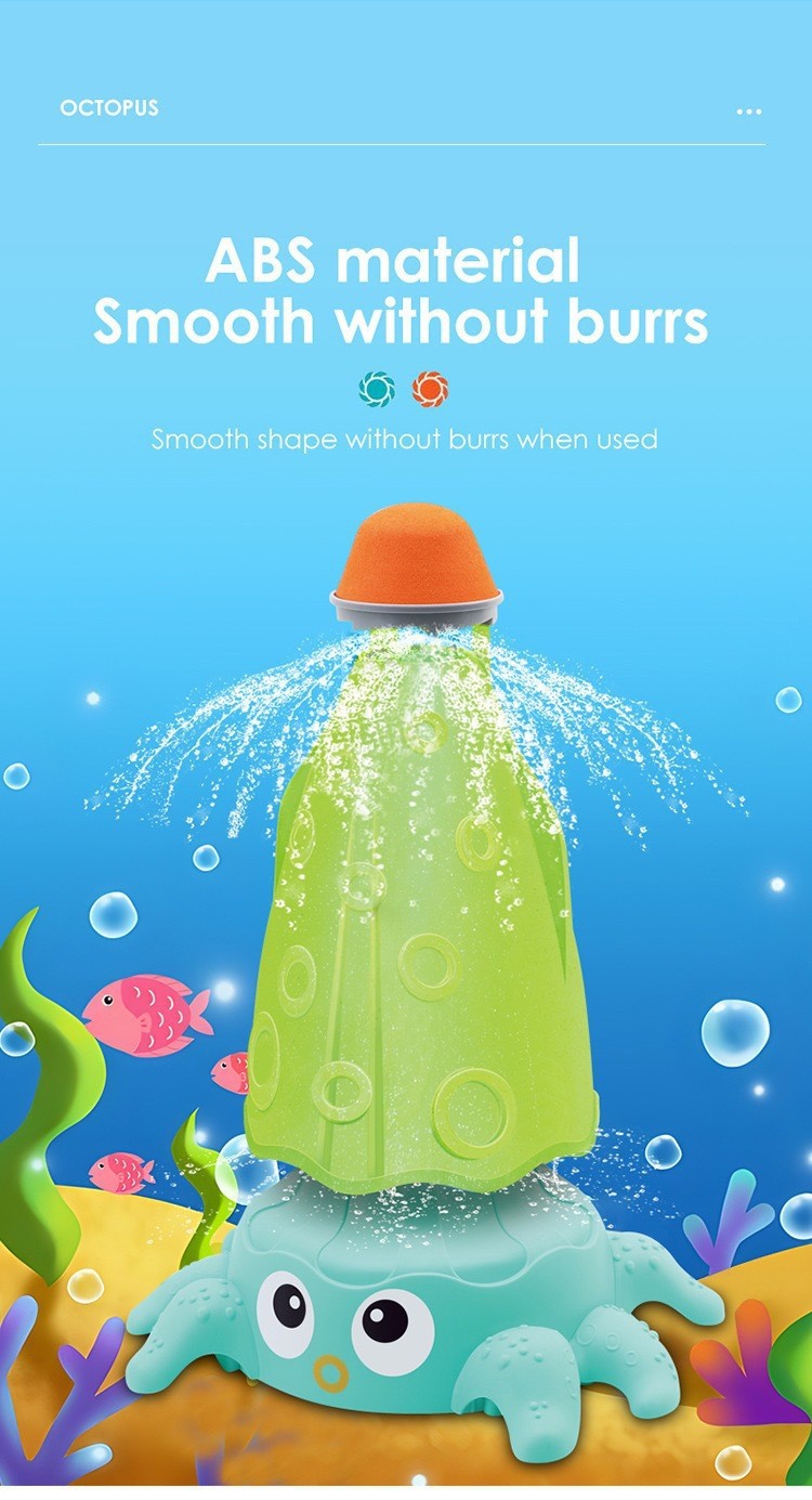 2025 New Octopus Rocket Water-Powered Launcher - Outdoor Splash Toy for ...