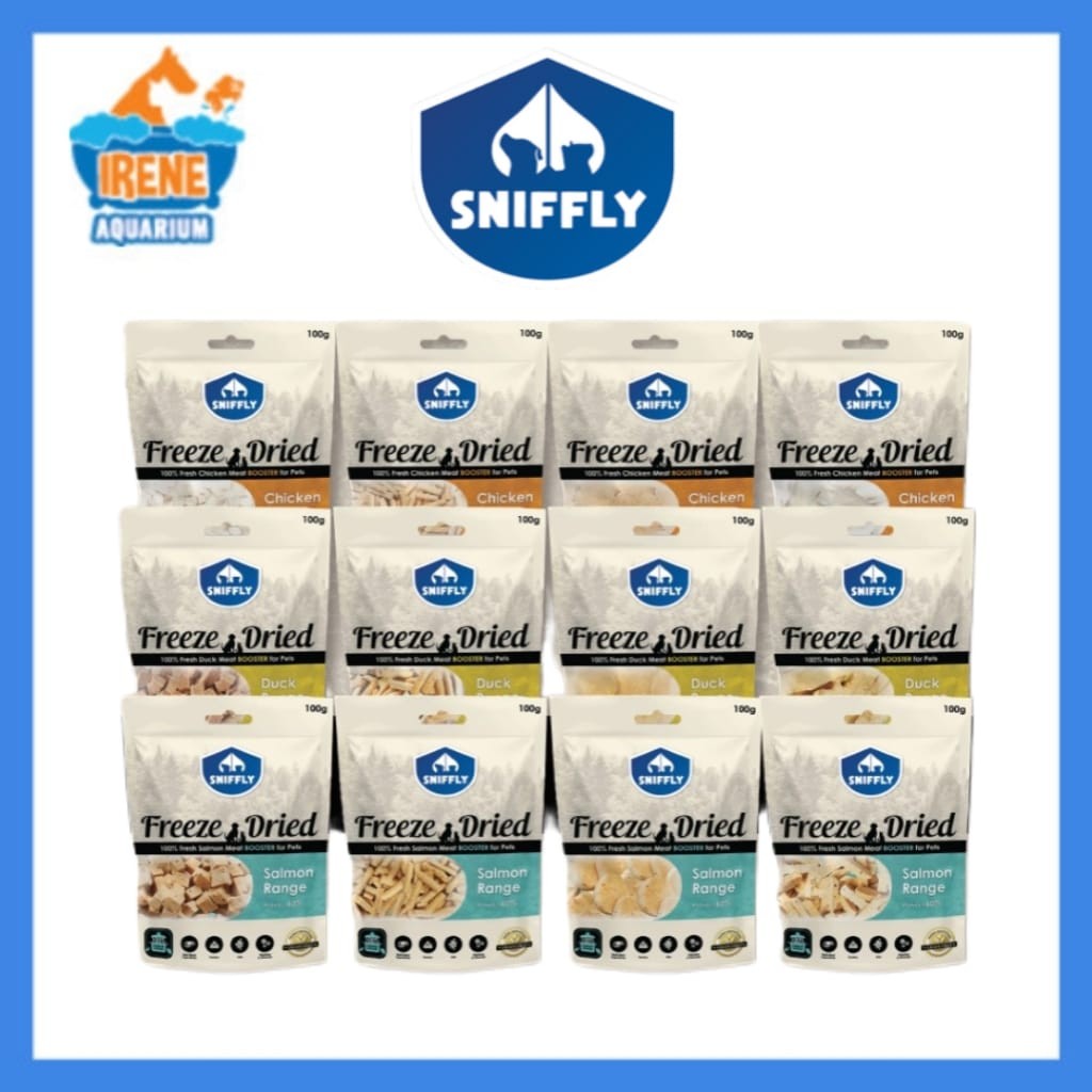 Sniffly Booster Freeze Dried Snack Dog & Cat 100g | Shopee Malaysia