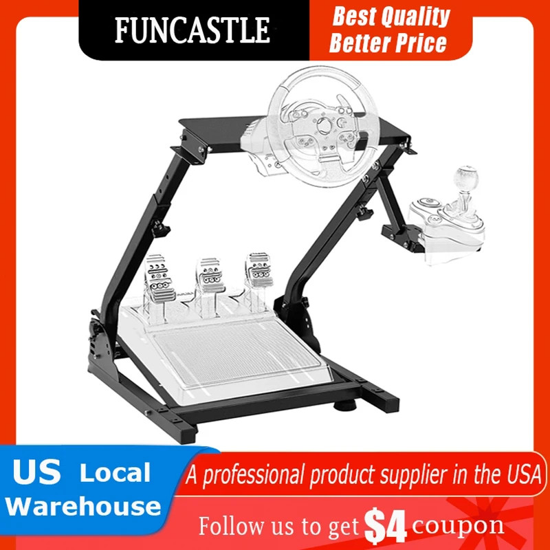 Racing Steering Wheel Holder Height Adjustable For Logitech G25 G27 G29 ...