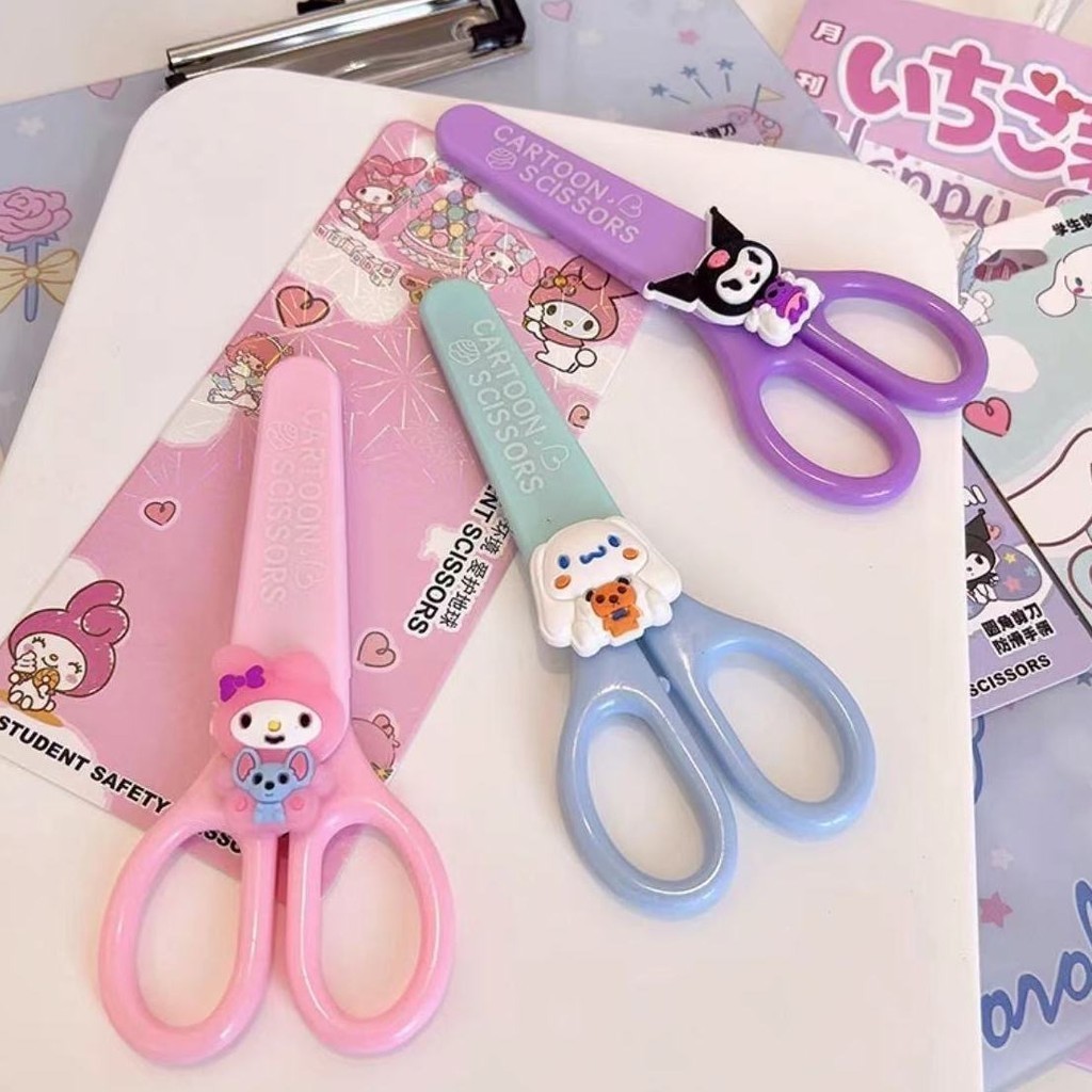 Sanrio Scissors Student Safety Scissors Stainless Steel Scissors My ...