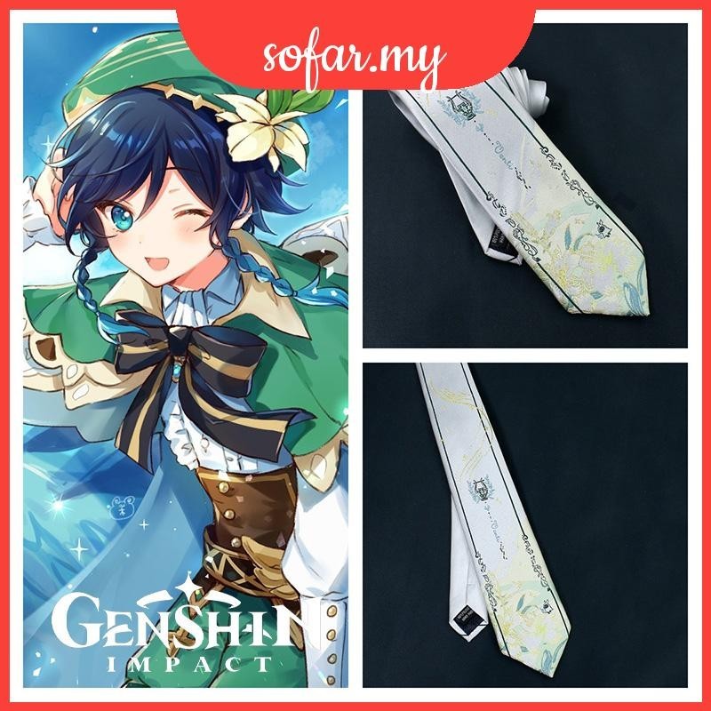 Genshin Impact Bard Windy Necktie Top Seller Spring 2023 Collection ...