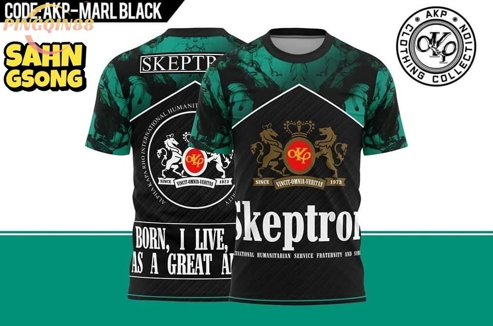 AKP 1973 Alpha Kappa Rho 51th New Design Anniversary Skeptron Clothing ...