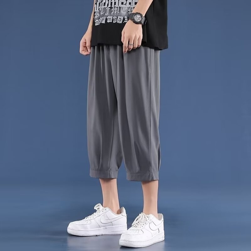 3 Quarter Pants Men M-4XL Plus Size Oversize Seluar 3 Suku Lelaki ...