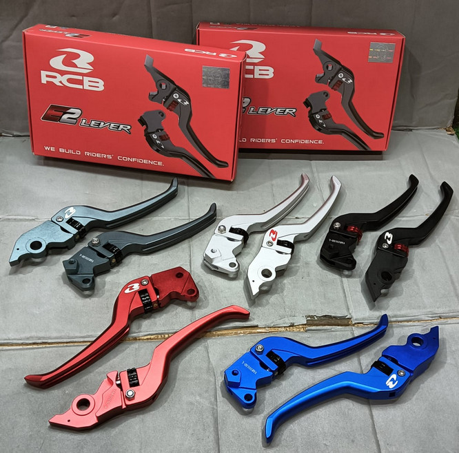 ALLOY LEVER SET [ E2 ] RCB E2 RACING BOY VARIO150 / VARIO 150 / AIR ...