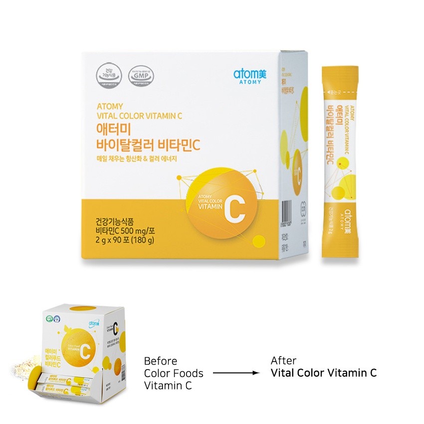Original genuine product atom美 ATOMY VITAL COLOR VITAMIN C (2g× ...