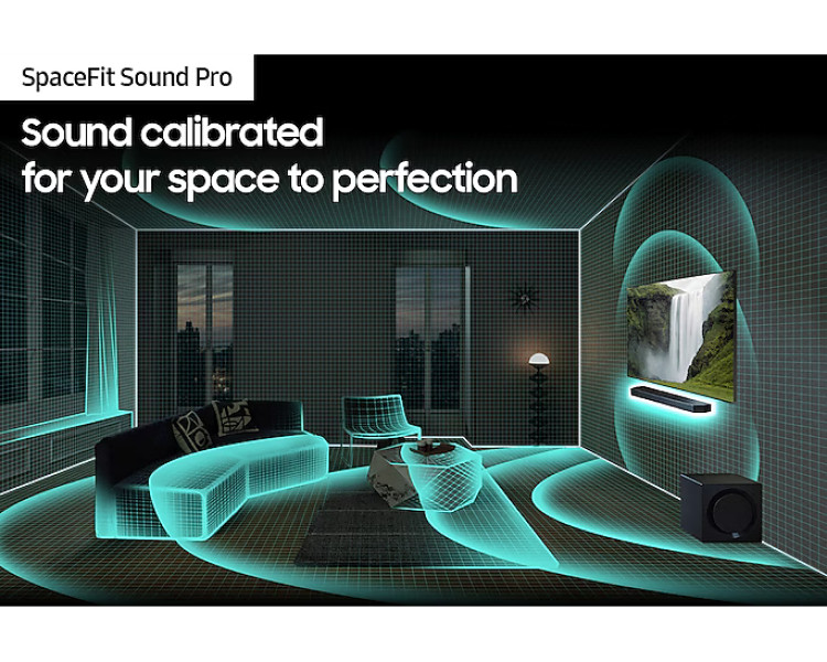 SAMSUNG HW-Q990D/XM HWQ990D Soundbar with Dolby Atmos and DTS:X [to ...