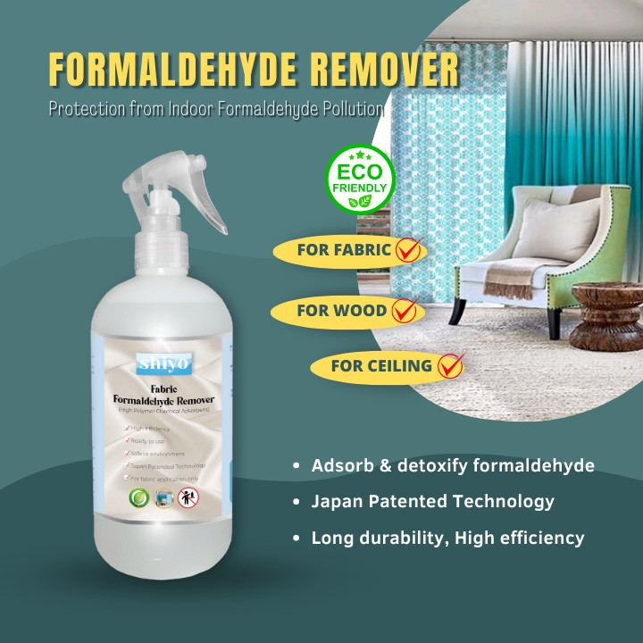Shiyo Fabric Formaldehyde Remover for Fabric, Wood, Ceiling | Shopee ...