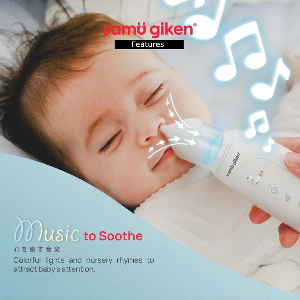 Samu Giken Baby Nasal Aspirator | ENA-25WT | BABY HERO STORE | Shopee ...