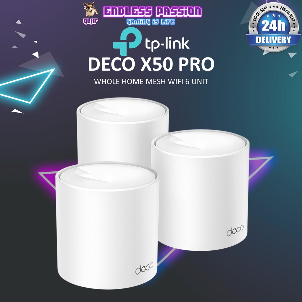 TP-LINK Deco X50 PRO AX3000 Whole Home Mesh WiFi 6 System | Shopee Malaysia